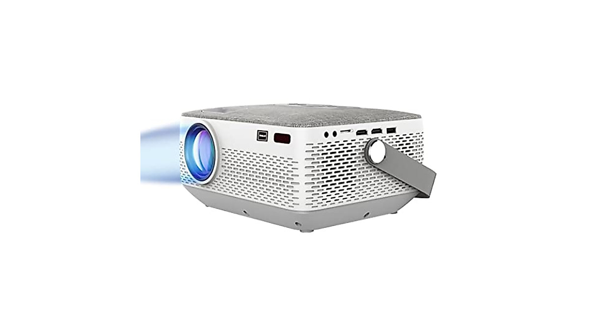 RCA RPJ402 Portable 1080P Bluetooth Projector for Indoor & Outdoor Use