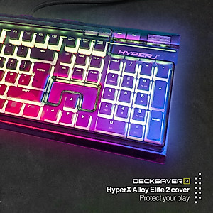 Decksaver GE Keyboard Cover Compatible with HyperX Alloy Elite 2