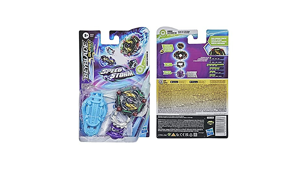 Beyblade Burst Surge Speedstorm Curse Satomb S6 Starter Pack