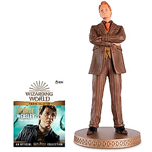 Hero Collector The Official Wizarding World Figurine Collection | George Weasley with Magazine Issue 44 by Eaglemoss
