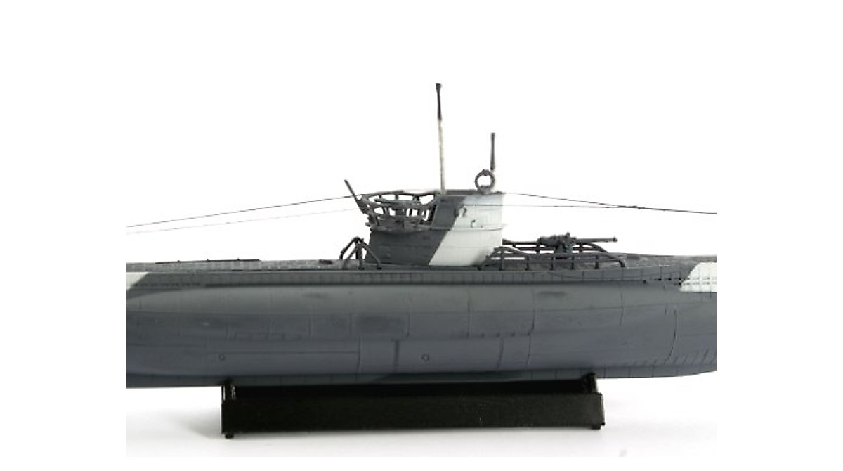Revell Germany Type VIIC U-Boat Model Kit Dark Gray | 1/350 Scale