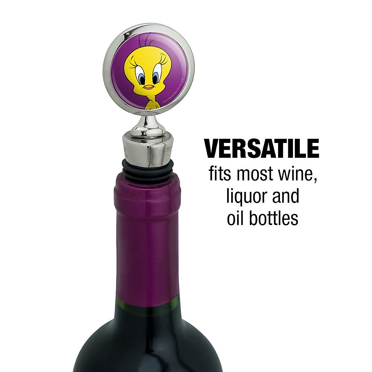 Looney Tunes Tweety Bird Wine Bottle Stopper