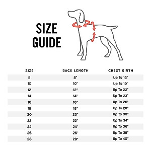 Canada Pooch Dog Slush Suit Dog Bodysuit for Rain and Snow Full Body Dog Suit Water-Resistant Dog Onesie (Black, 20 (19-21" Back Length))