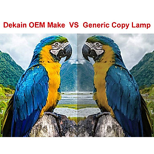 Dekain for Epson Pro EX9240 Projector Lamp (Original Philips Bulb Inside)