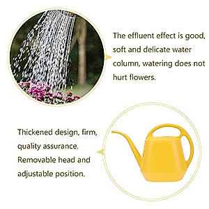 Housoutil 1pc Long Spout Watering Can Mouth Plastic Watering Pot Mister Spray Bottle Watering Can with Handle Plant Watering Can Water Pot for Plants Beach Kettle Handheld Pp