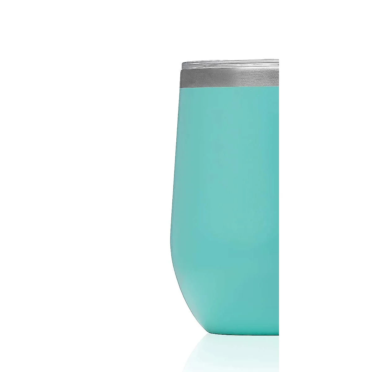 Corkcicle Origins Stemless Cup - Triple Insulated Stainless Steel Travel Wine Cup Tumbler for Coffee, Wine, and Cocktails - Spill Proof, Reusable, BPA-Free, Dishwasher Safe - Turquoise, 355ml/12oz