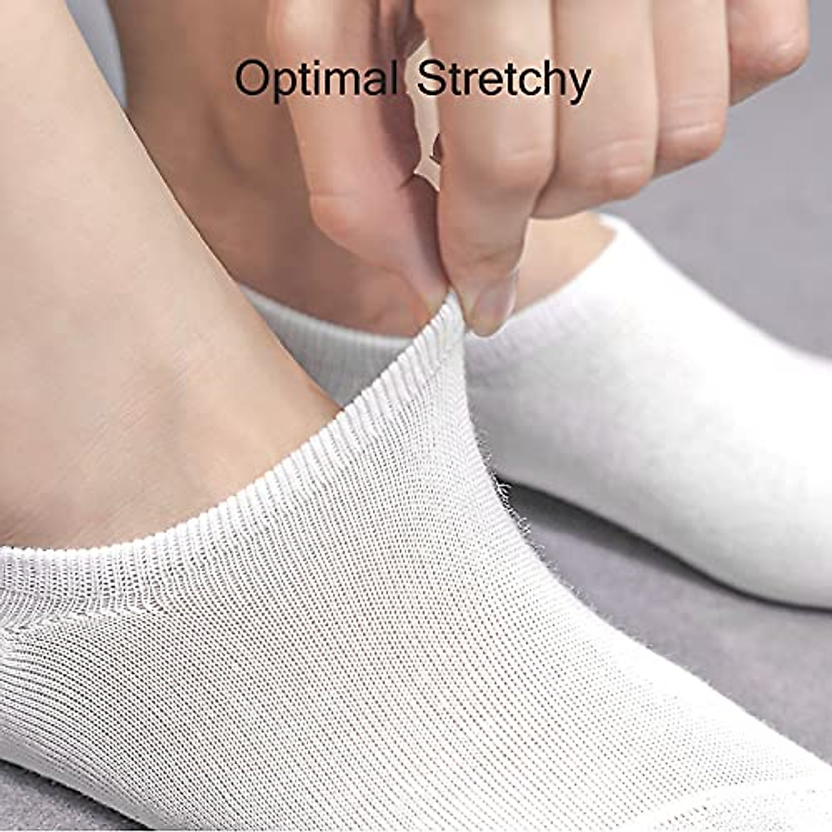 BERING No Show Socks Womens 6 Pairs Low Cut Ankle Footies for Flats Sneaker Slip On Loafer