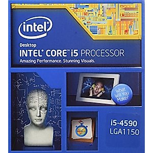Intel Core i5-4590 BX80646I54590 Processor (6M Cache, 3.3 GHz)