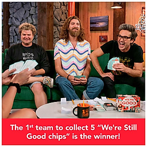Spin Master Games, Rhett & Link We’re Still Good Party Game, for Fans of the Comedy YouTube Show Good Mythical Morning, Hilarious & Memeable Play, 4-12 Players, Ages 16 & Up