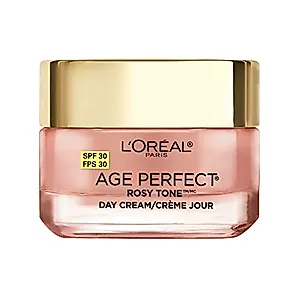 L'Oreal Paris Skincare Age Perfect Rosy Tone Face Moisturizer with SPF 30, LHA and Imperial Peony, Anti-Aging Day Cream for Face, Non-greasy, 1.7 oz