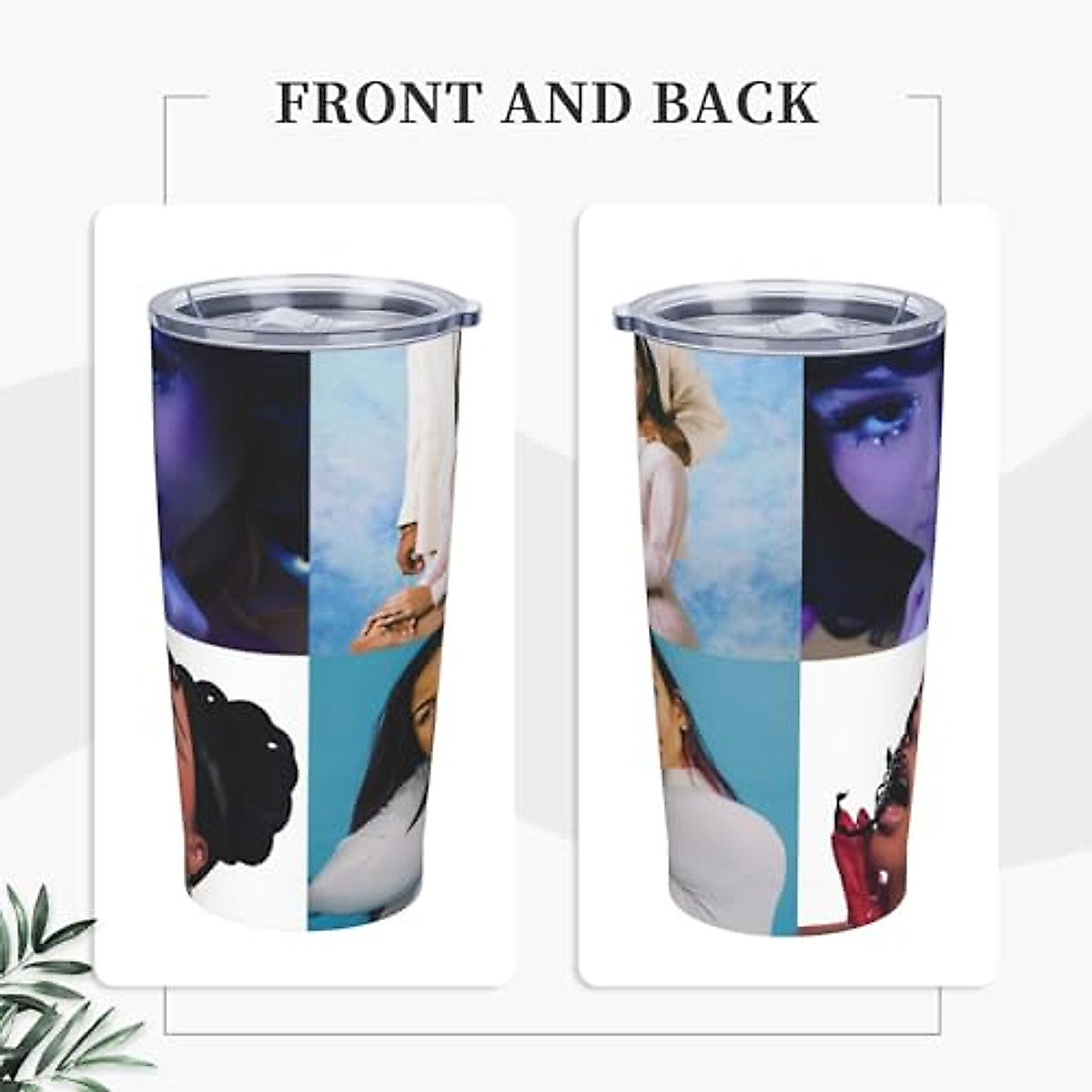 LAZHANG Mariah Music The Scientist Stainless Steel Insulated Car Sippy Cup With Lid Travel Mug for Cold Hot 20 oz