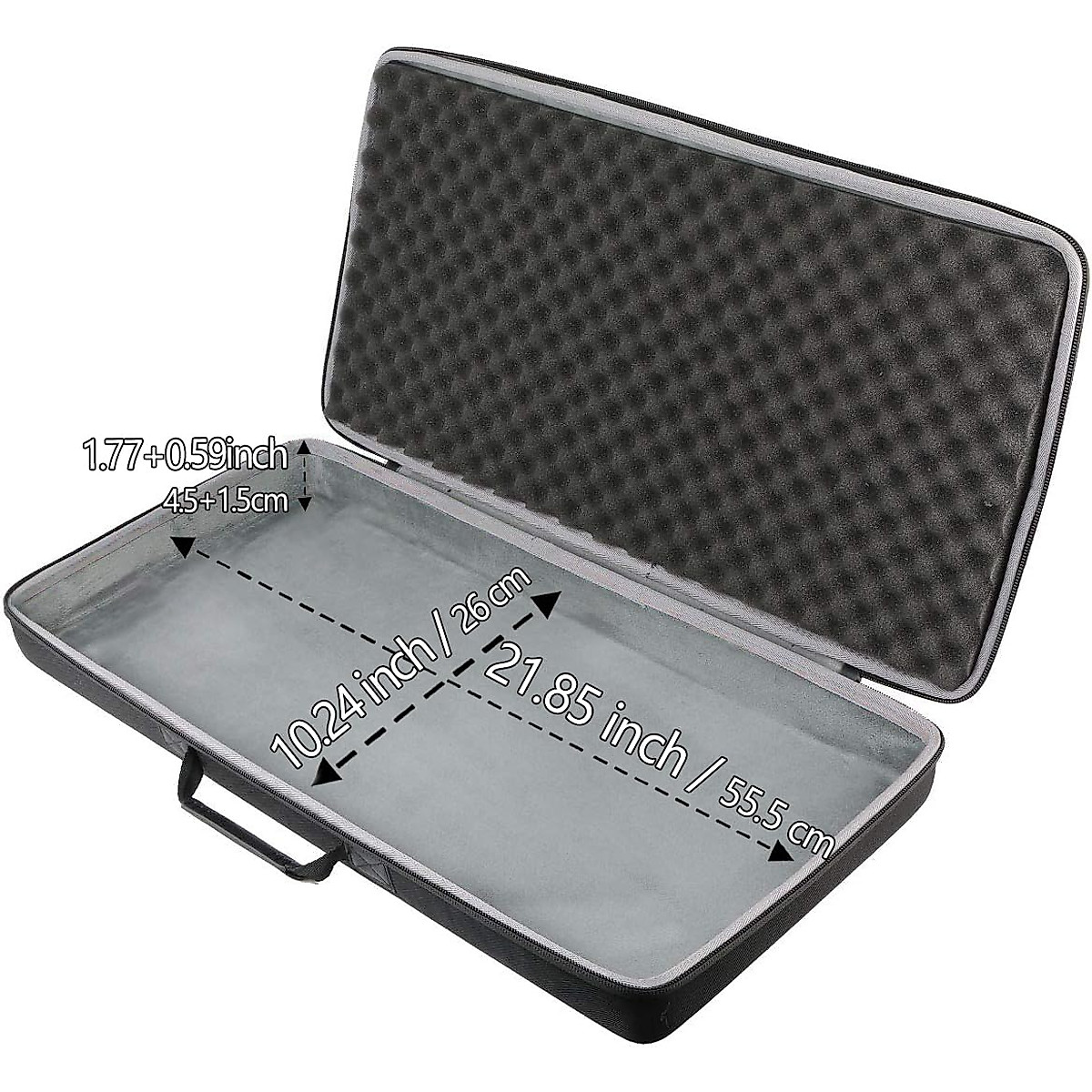 co2CREA Hard Case Replacment for Numark Mixtrack Pro 3 / Platinum FX DJ Controller