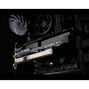 MSI Gaming GeForce RTX 3070 Ti 8GB GDRR6X 256-Bit HDMI/DP Nvlink Tri-Frozr 2 Ampere Architecture OC Graphics Card (RTX 3070 Ti Ventus 3X 8G OC)