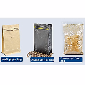 WSDMAVIS 20Pcs One-way Degassing PE Valve with Filter Exhaust Ventilation Vent for Coffee Bag Kraft Paper Bag Food Bags