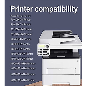 Replacement for Pantum TL-410H TL410 TL-410 TL 410 TL410X High Yield 3,000 Compatible with P3012DW P3302DW M7102DW M7202FDW M6800FDW M6802FDW Series Printer (Black,1 Pack)(Package May Vary)