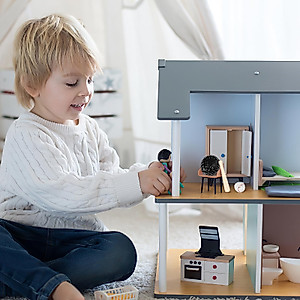 NUOBESTY Halloween Miniatures 1 Set of Miniature Baseball Bats Gloves Kit Decorative Simulation Tiny House Accessories Baseball Birthday Decorations