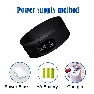 YVV Motorized Rotating Display Stand, Cup Display Turner Stand, Electric Rotating Base for Glitter Tumblers, 360 Automatic Mute Rotating Turntable with 4 Colors Backgrounds for Epoxy Cup Display