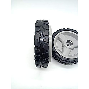 shiosheng 2pcs Lawn Mower Drive Wheels for Husqvarna 580365301
