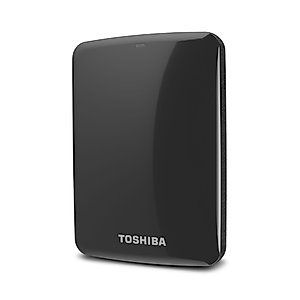 (Old Model) Toshiba Canvio Connect 500GB Portable Hard Drive, Black (HDTC705XK3A1)