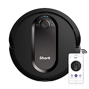 Shark IQ RV1001, Wi-Fi Connected, Home Mapping Robot Vacuum, Without Auto-Empty dock, Black