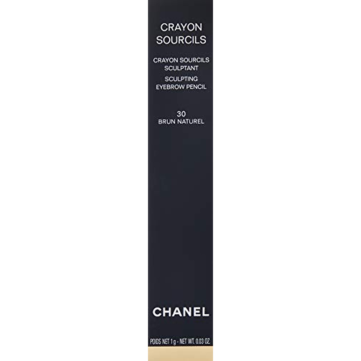 Chanel Sculpte Sourcils Sculpting Brow Pencil 30 Brun Naturel