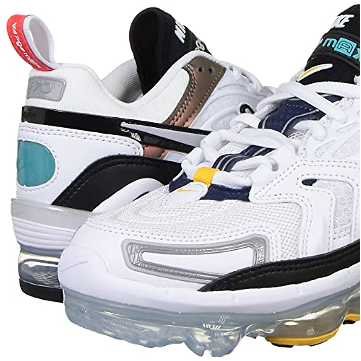 Nike Women's Air Vapormax Evo White/Tech Grey-Midnight Navy (DC9113 100) - 8