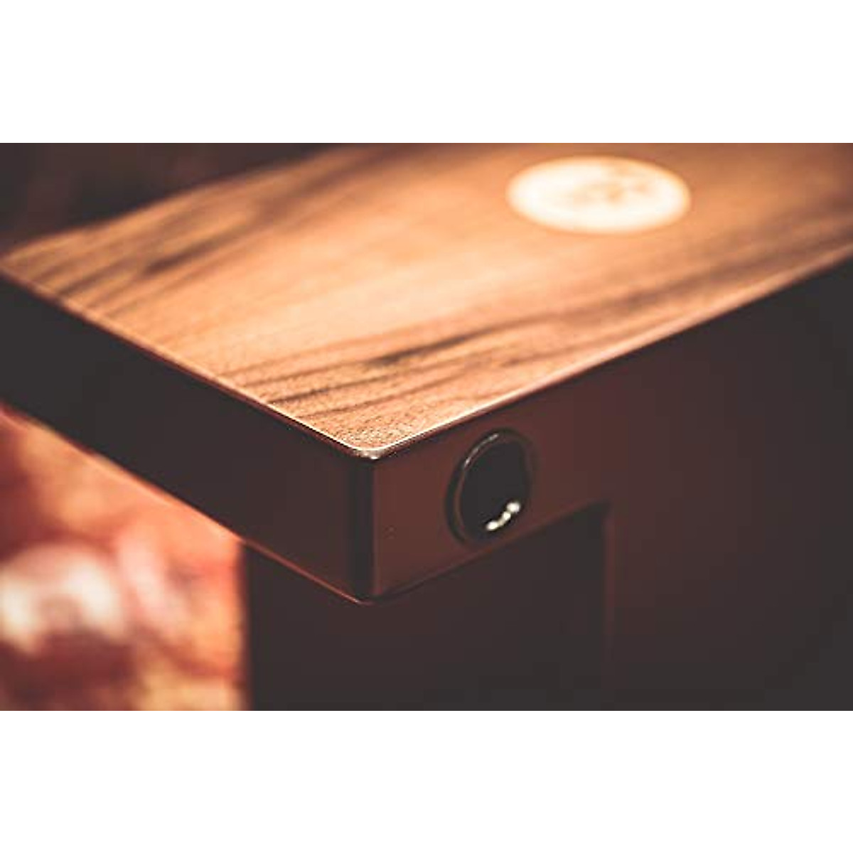 Meinl Slaptop Cajon Box Drum with Internal Snares and Forward Projecting Sound Ports - NOT MADE IN CHINA - Walnut Playing Surface, 2-YEAR WARRANTY (TOPCAJ2WN)