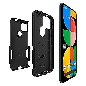 OtterBox COMMUTER SERIES Case for Pixel 5a - BLACK