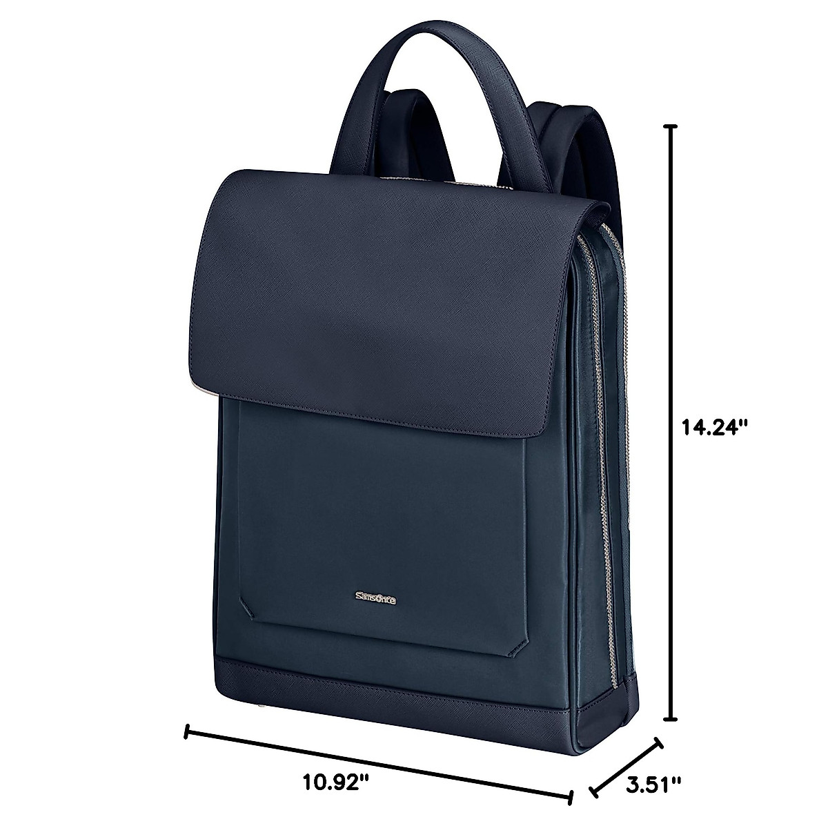 Samsonite Women's Laptop Backpacks, Blue (Midnight Blue), M (36.5 cm-11.5 L)