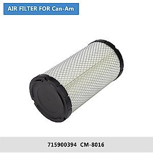 MinStar Air Filter Replace #715900394 CM-8016 , Compatible With Can-Am Defender HD5 HD8 HD10 / Maverick Sport 1000 / Maverick Trail 1000 800 / Engine-Air Intake