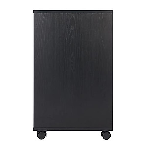 Winsome Wood Halifax Cabinet/Cupboard, 26 H, Black