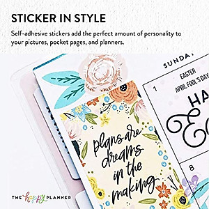 me & my BIG ideas Sticker Value Pack - The Happy Planner Scrapbooking Supplies - Memory Keeping Theme - Multi-Color - Great for Projects, Scrapbooks & Albums - 30 Sheets, 432 Stickers Total