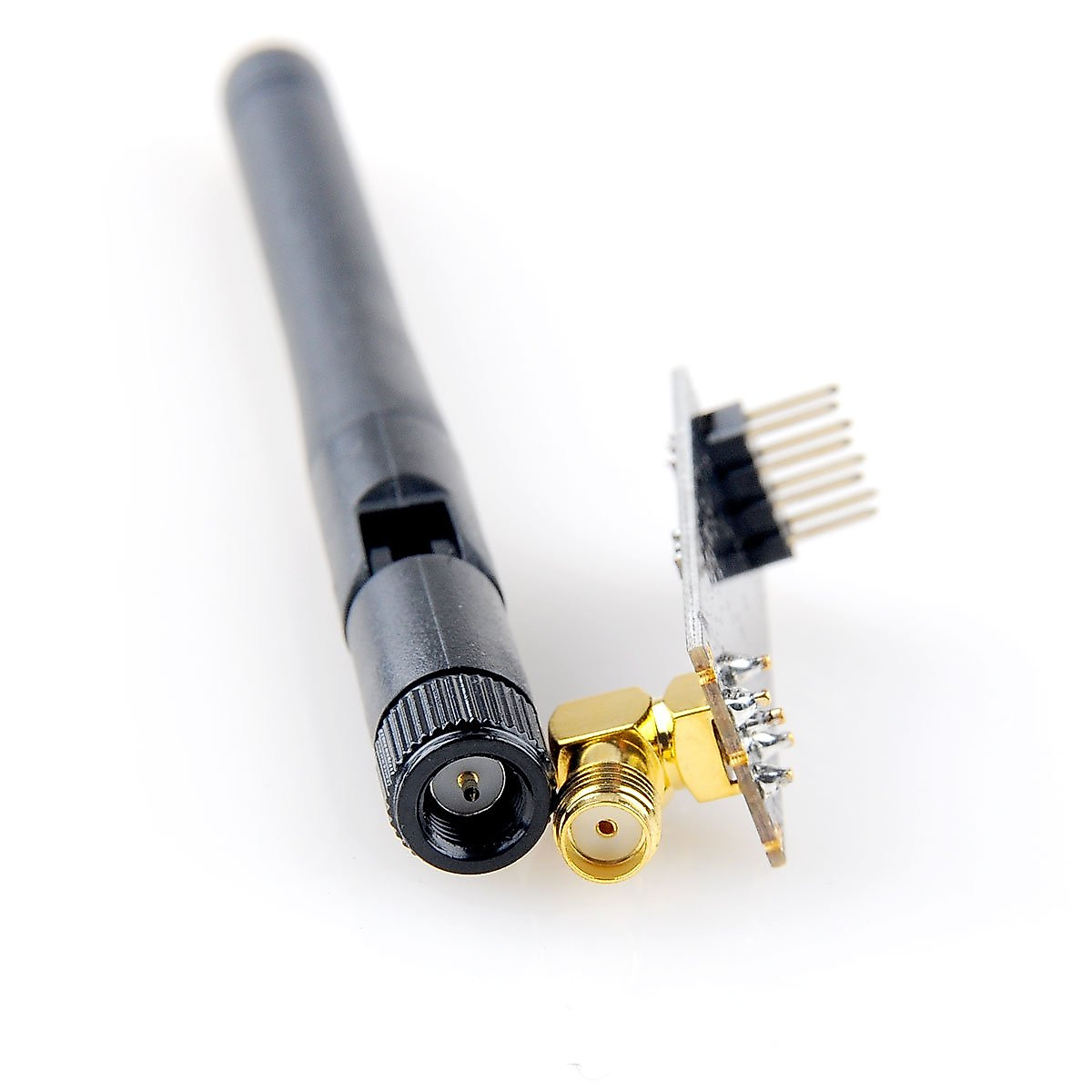 MakerFocus 3pcs NRF24L01+PA+LNA Wireless Transceiver RF Transceiver Module 2.4G 1100m with Antenna and 3pcs NRF24L01+ Breakout Adapter with 3.3V Regulator on-Board for Ar duino