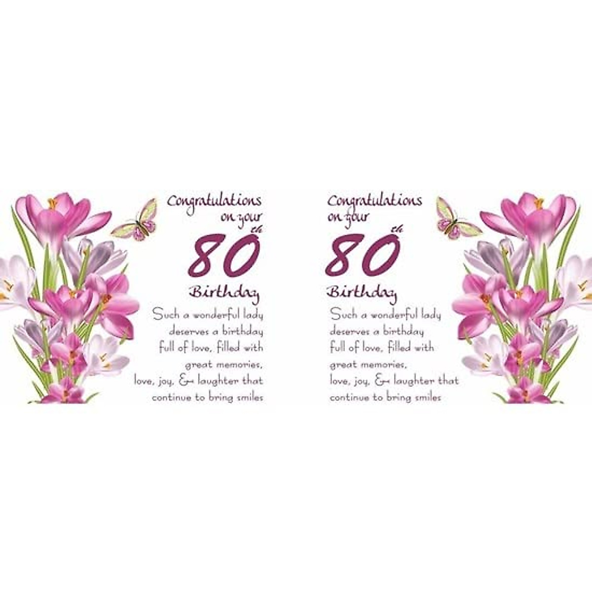 CafePress 80Th Birthday Crocus Gift Mug Mugs Ceramic Coffee Mug, Tea Cup 11 oz