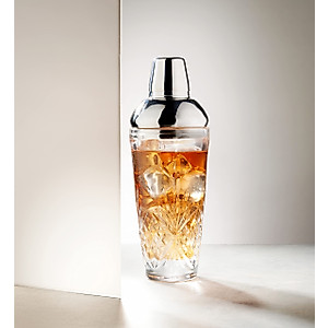 Godinger Dublin Cocktail Shaker, Martini Shaker, 17oz