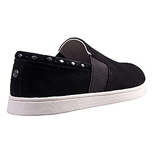 Spenco Women's Santa Barbara Rivet Sneaker, Black, 7.5