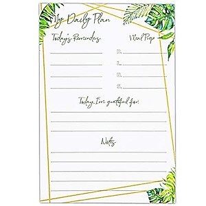 Calendar Sticky Notes for Monthly, Weekly, and Daily in Floral Print (8 Pack)