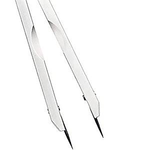 Electrocardiogram Caliper Black Calipers Electrocardiogram Divider for Nursing (Black-2pcs)