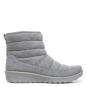 BZees Women's Glacier Ankle Boot, Grey, 9.5
