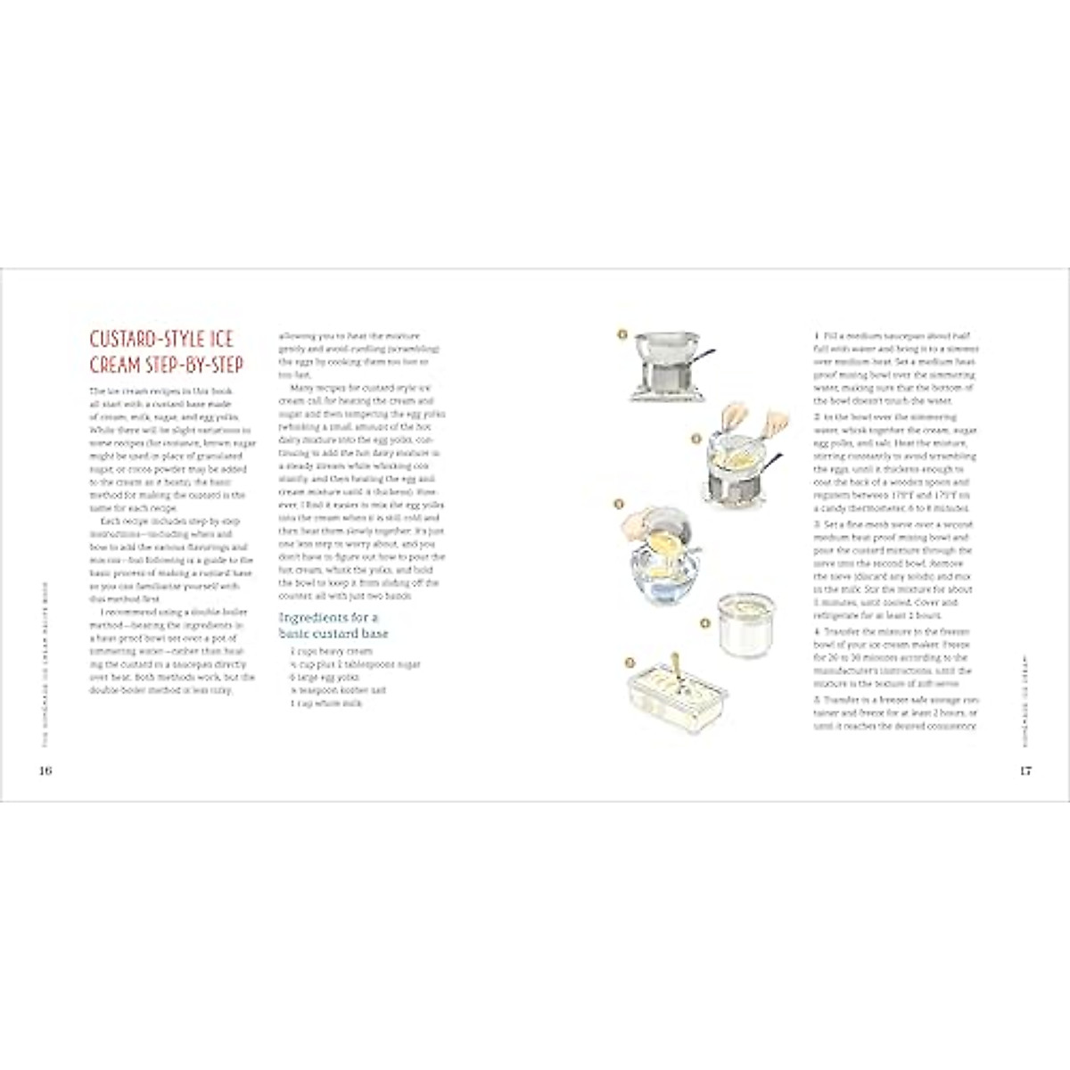 The Homemade Ice Cream Recipe Book: Old-Fashioned All-American Treats for Your Ice Cream Maker