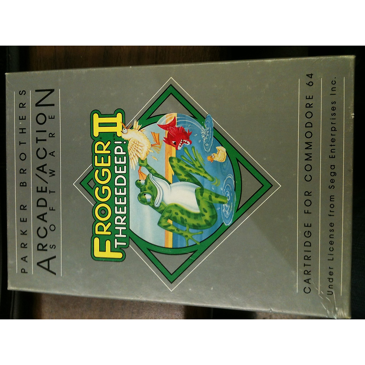 Frogger II: Threeedeep! - Commodore 64