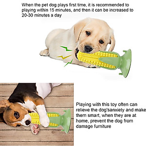 Corn Shape Dog Chew Toy, Corn Cob Dog Toy Aggressive Chewers Puppy Teeth Chew Corn Stick Toy for Small Meduium