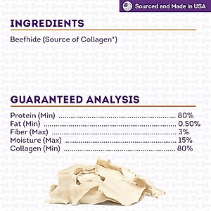 Treatly USA Collagen Chips Assorted Dog Chew Treats - Natural Flavor, 14oz/1 Pack