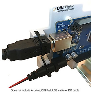 DIN Rail Mount for Arduino UNO/Mega (3-Pack)