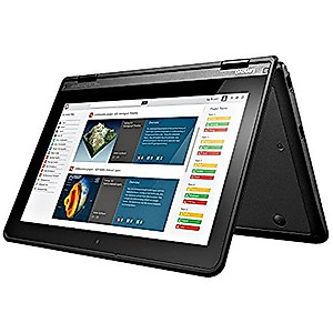 Lenovo Thinkpad Yoga 11.6" Convertible IPS Multitouch Chromebook, Intel Quad Core Processor 1.60GHz, 4GB RAM, 16GB SSD, HDMI, 802.11ac, Webcam, Chrome OS (Renewed)