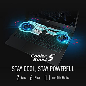 MSI Stealth 15M Gaming Laptop: 15.6" 144Hz FHD 1080p Display, Intel Core i7-11375H, NVIDIA GeForce RTX 3060, 16GB, 512GB SSD, Thunderbolt 4, WiFi 6, Win10, Carbon Gray (A11UEK-009)