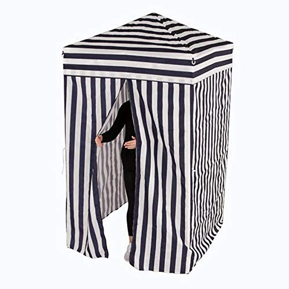 Impact 4'x4' Pop up Changing Dressing Room, Black and White