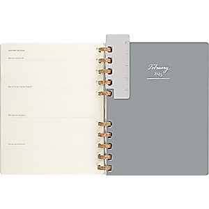 Moleskine Spiral 12 Month 2023 Solar Year Planner, Hard Cover, XXL (8.25" X 11.75"), Smoke