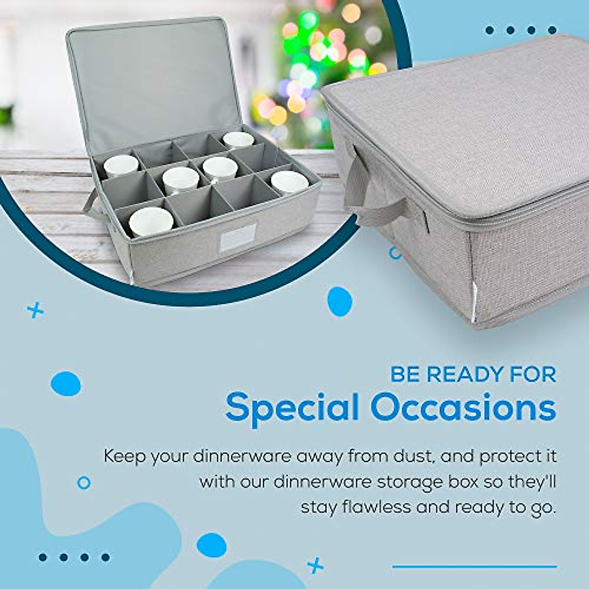 China Storage Cup Stores12 Coffee Mugs, Tea Cups or Bulbs