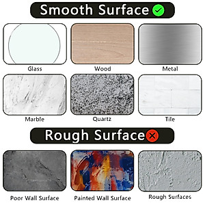 18 PCS Shower Caddy Adhesive Replacement Hooks, Transparent Strong Adhesive Strips, for Soap Holders, Bathroom Shelves, and Kitchen Racks